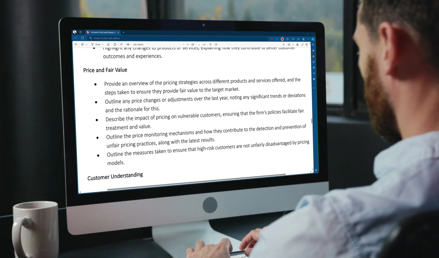 Consumer Duty Board Report template — Avyse Partners