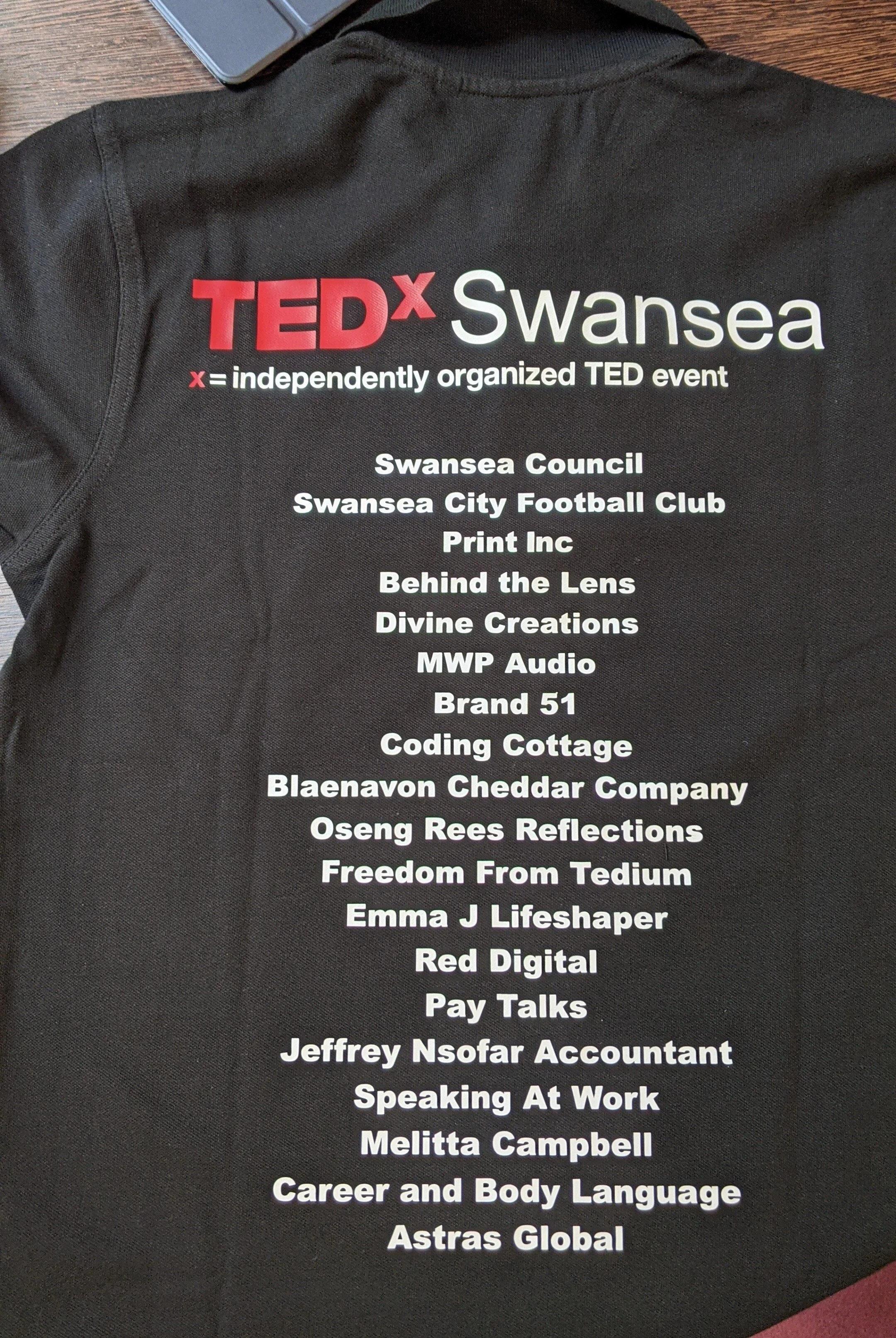 TEDx Swansea — Oseng-Rees Reflection Ltd Consultancy and Bespoke Design ...