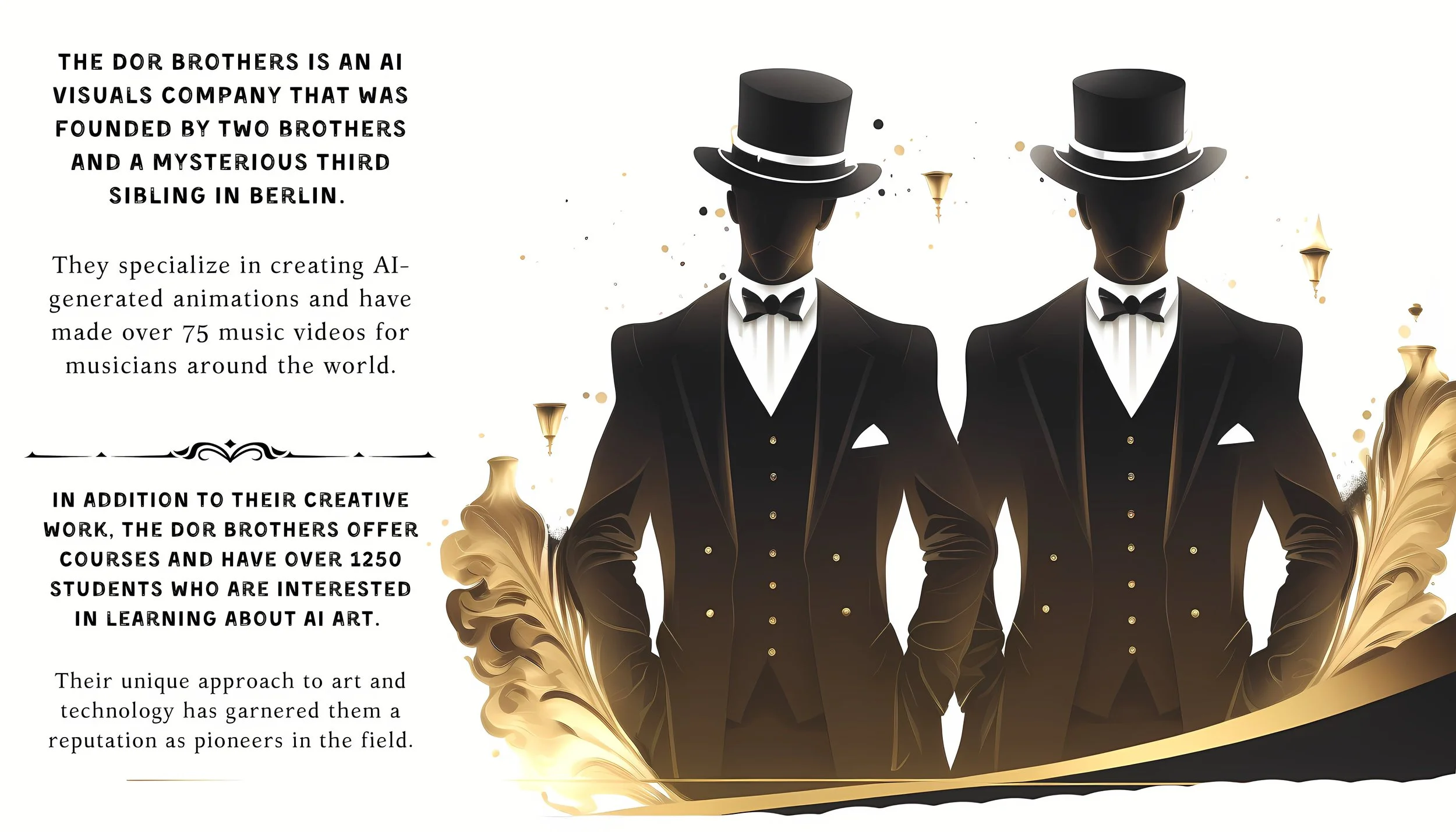 About — The Dor Brothers