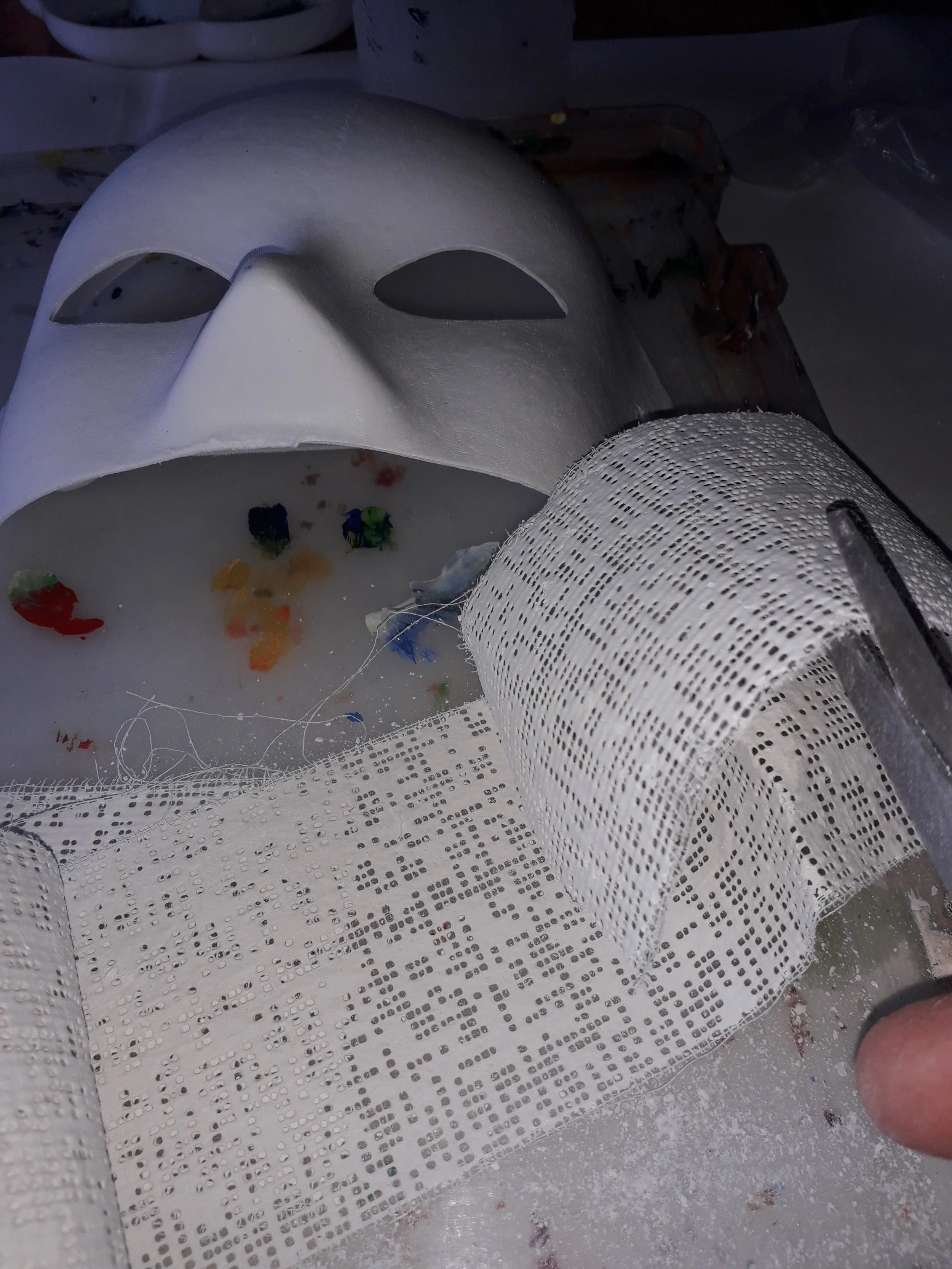 Modroc mask — David Grigor Art