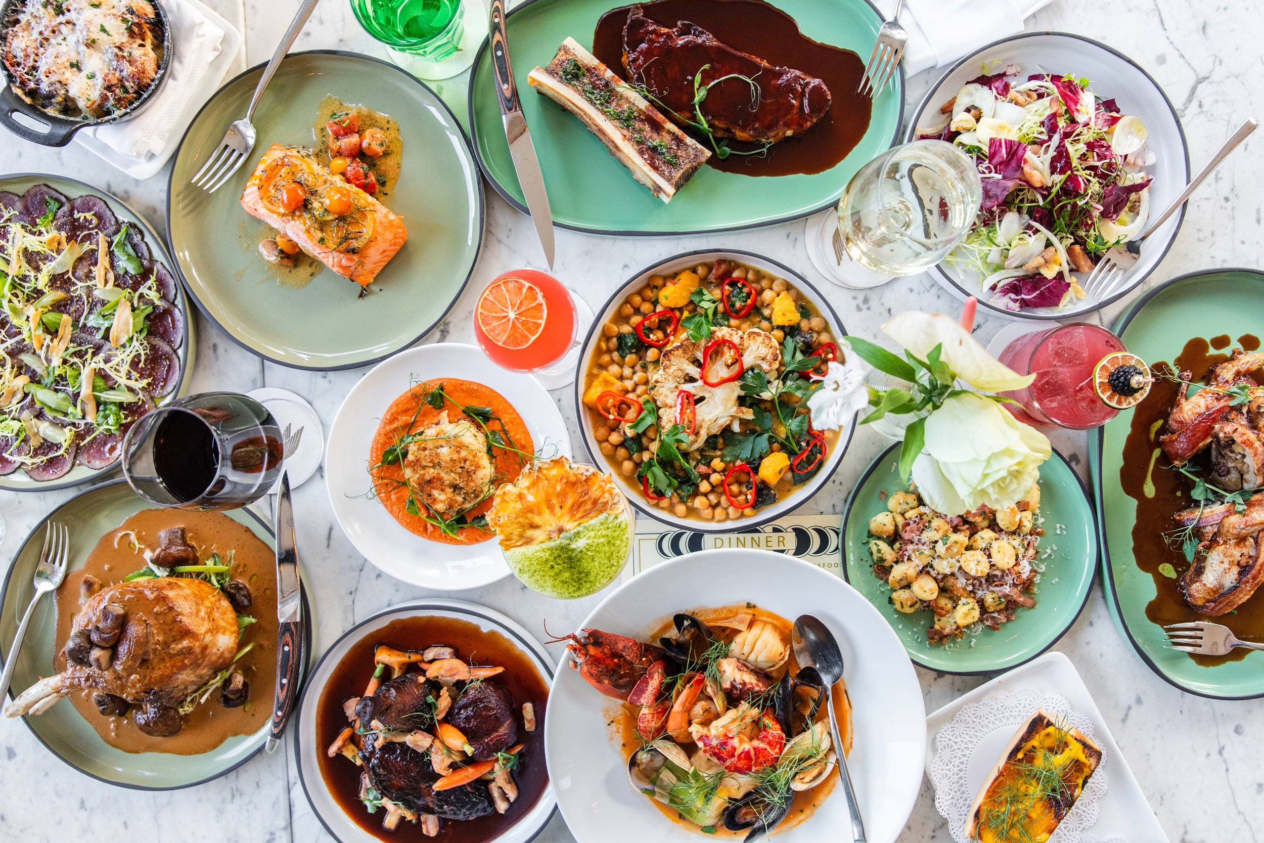 Menus — Tonight & Tomorrow - French Brasserie at La Colombe d'Or