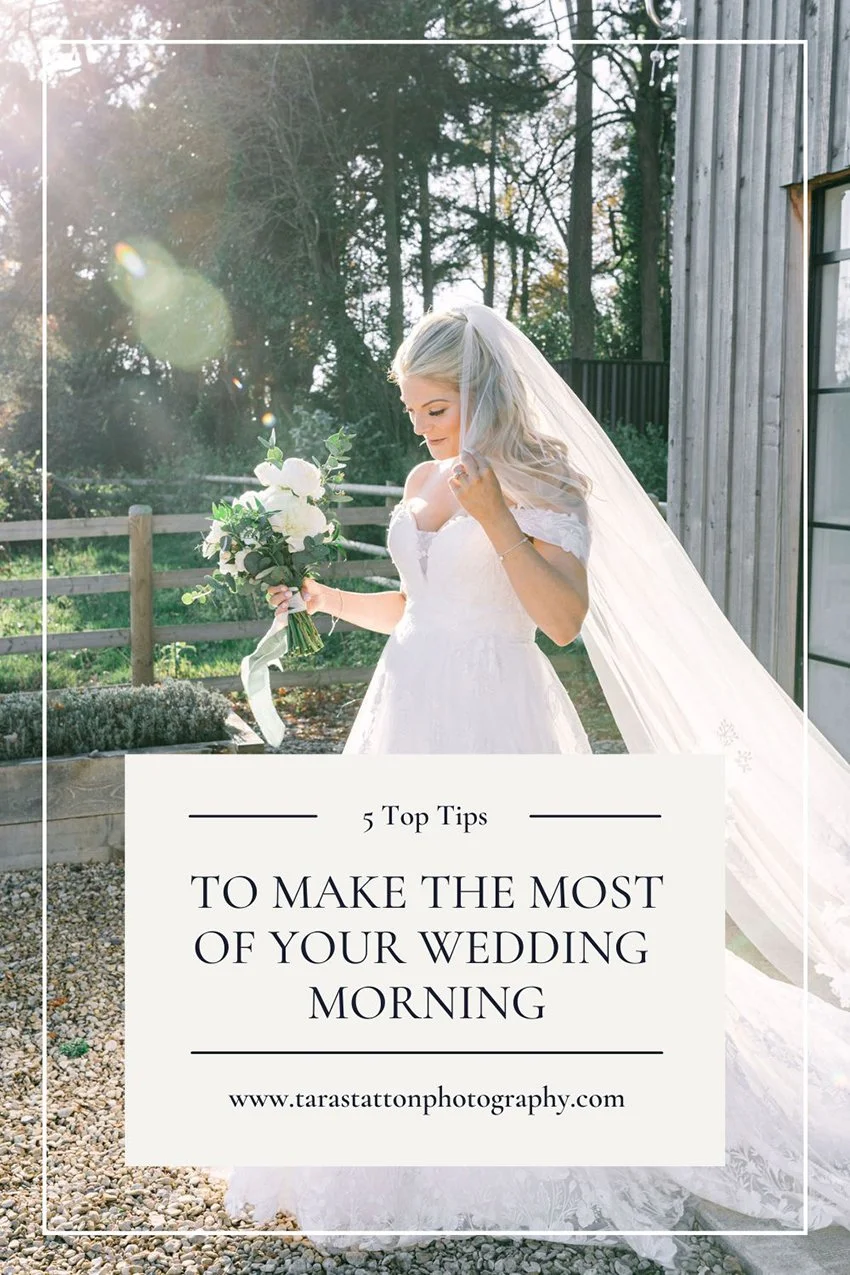 5 Top Tips to Make the Most of Your Wedding Morning | Tara Statton ...
