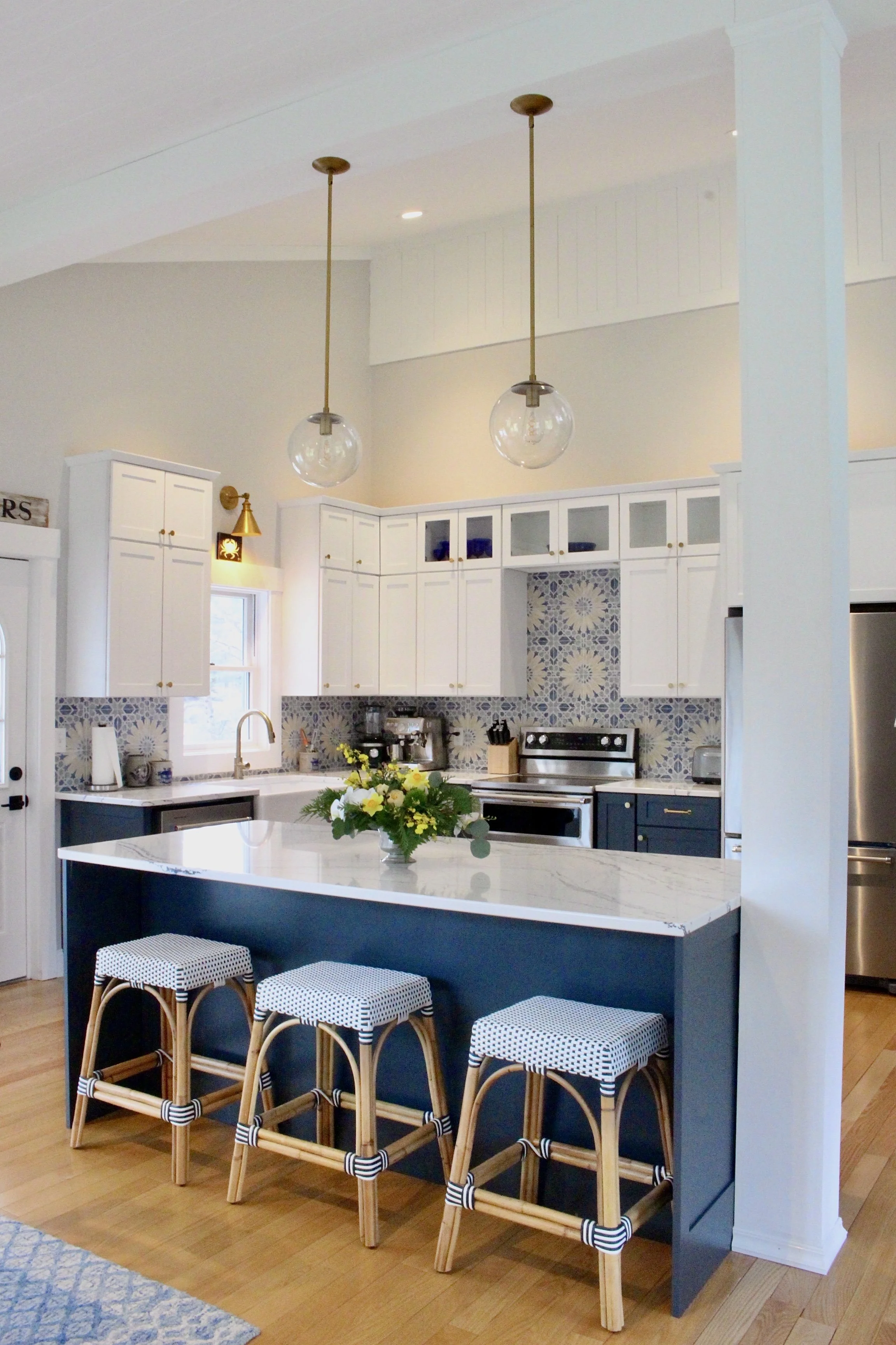 Kittery Beach House Kitchen Reno | DREAM HOME CABINETS
