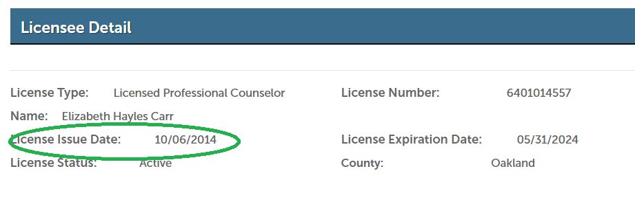 What to expect beginning Supervision to obtain full LPC in Michigan ...
