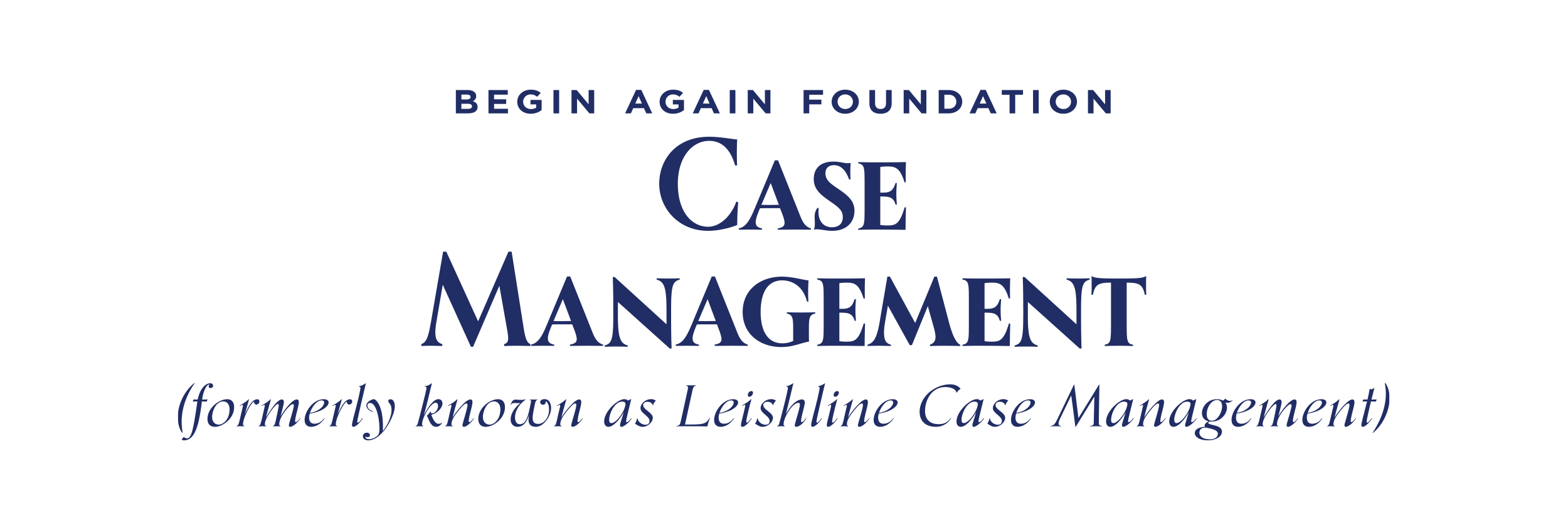 BEGIN AGAIN FOUNDATION