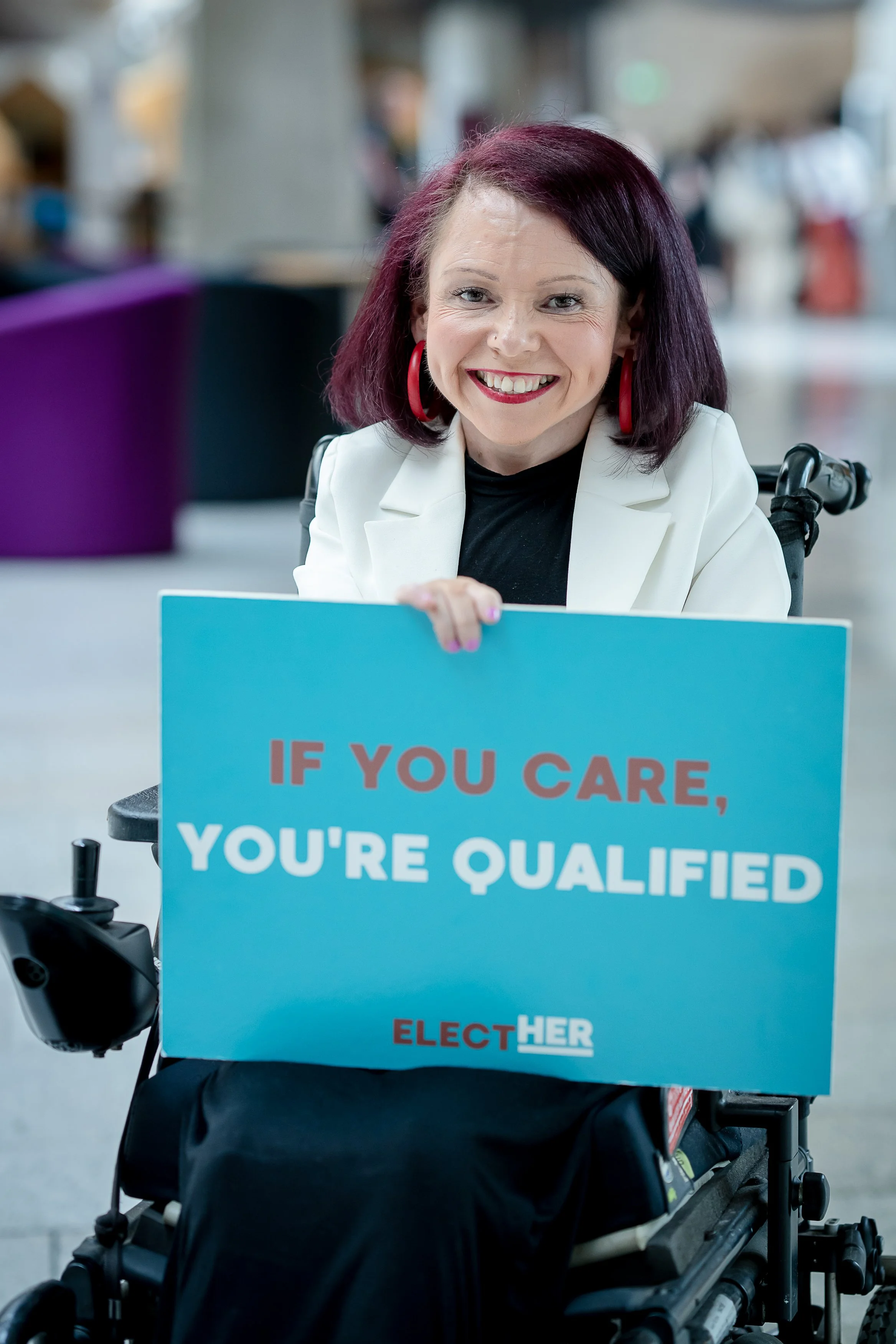 Getting Ready to Stand — Elect Her