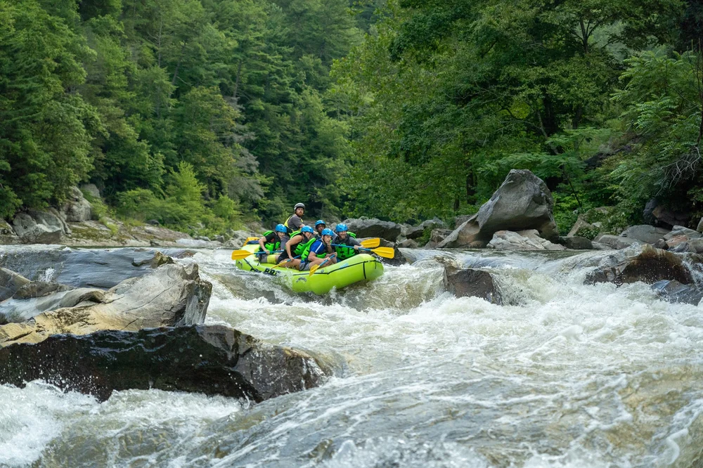 Blue Ridge Paddling | Nolichucky River Rafting and Kayaking In Tennessee