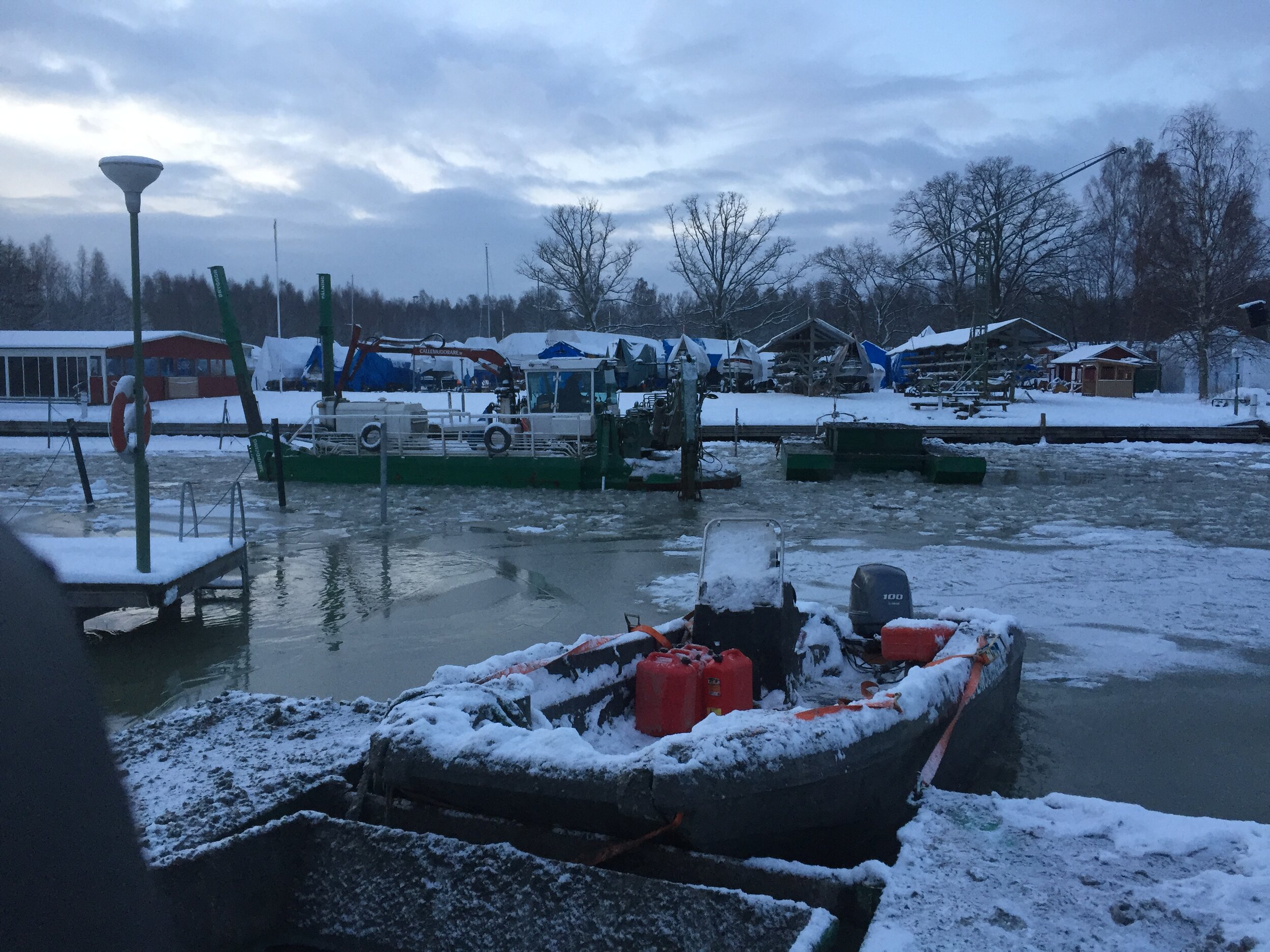 Vassklippning. Klippa vass. Rensa vass — Sjögrävning I Sverige Ab ...