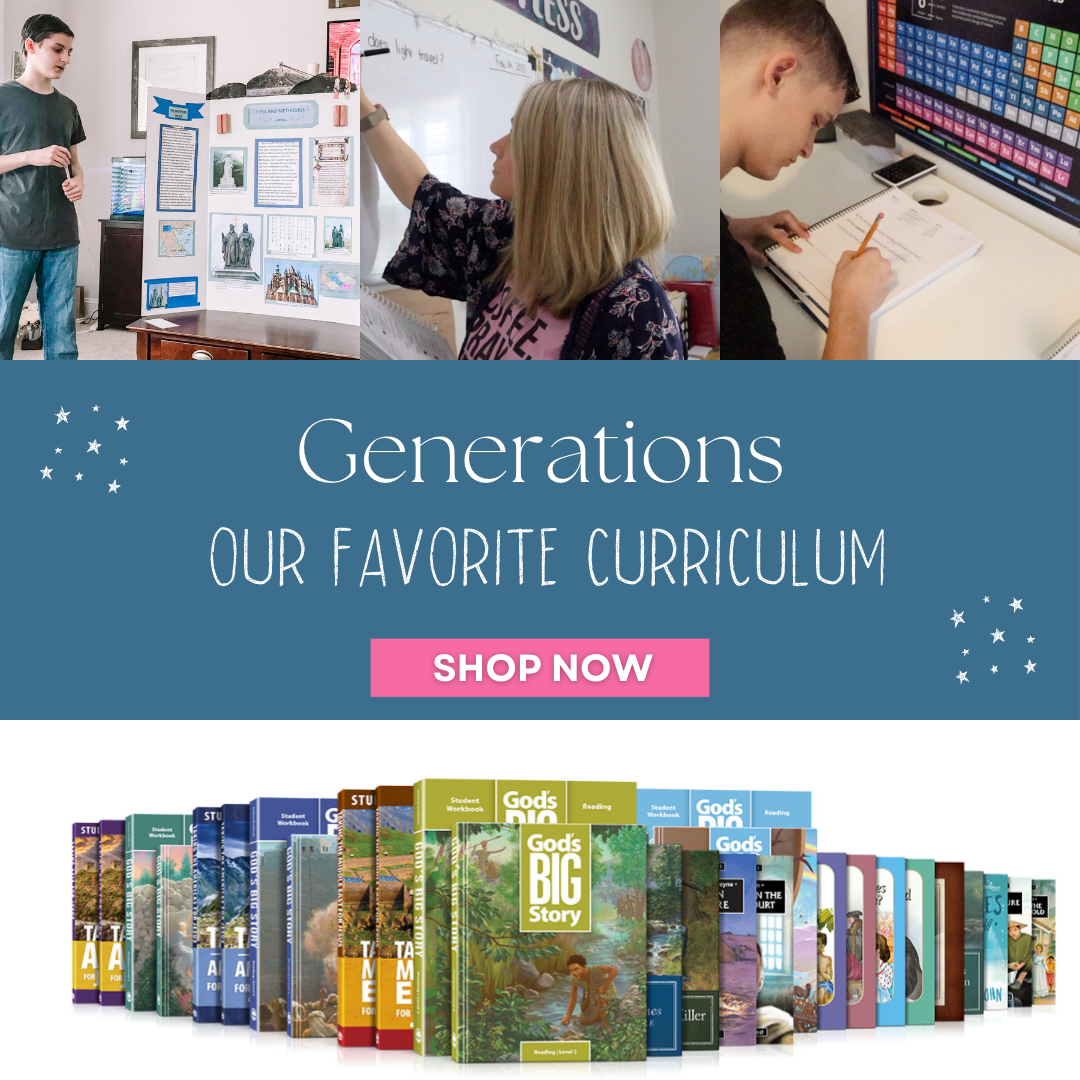 Generations Homeschool Curriculum; Mid-Year Review — By Mandy Maltz