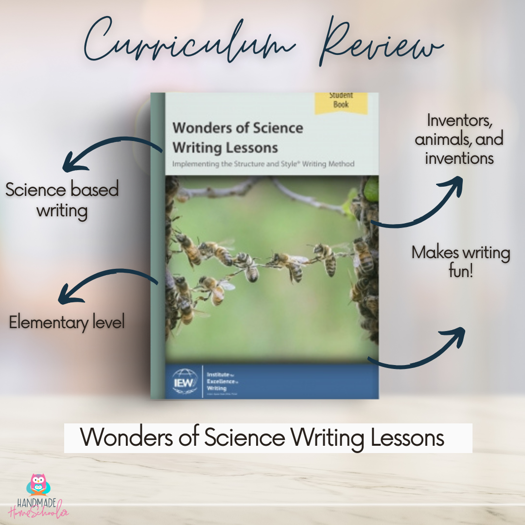 IEW Wonders of Science Review — By Mandy Maltz