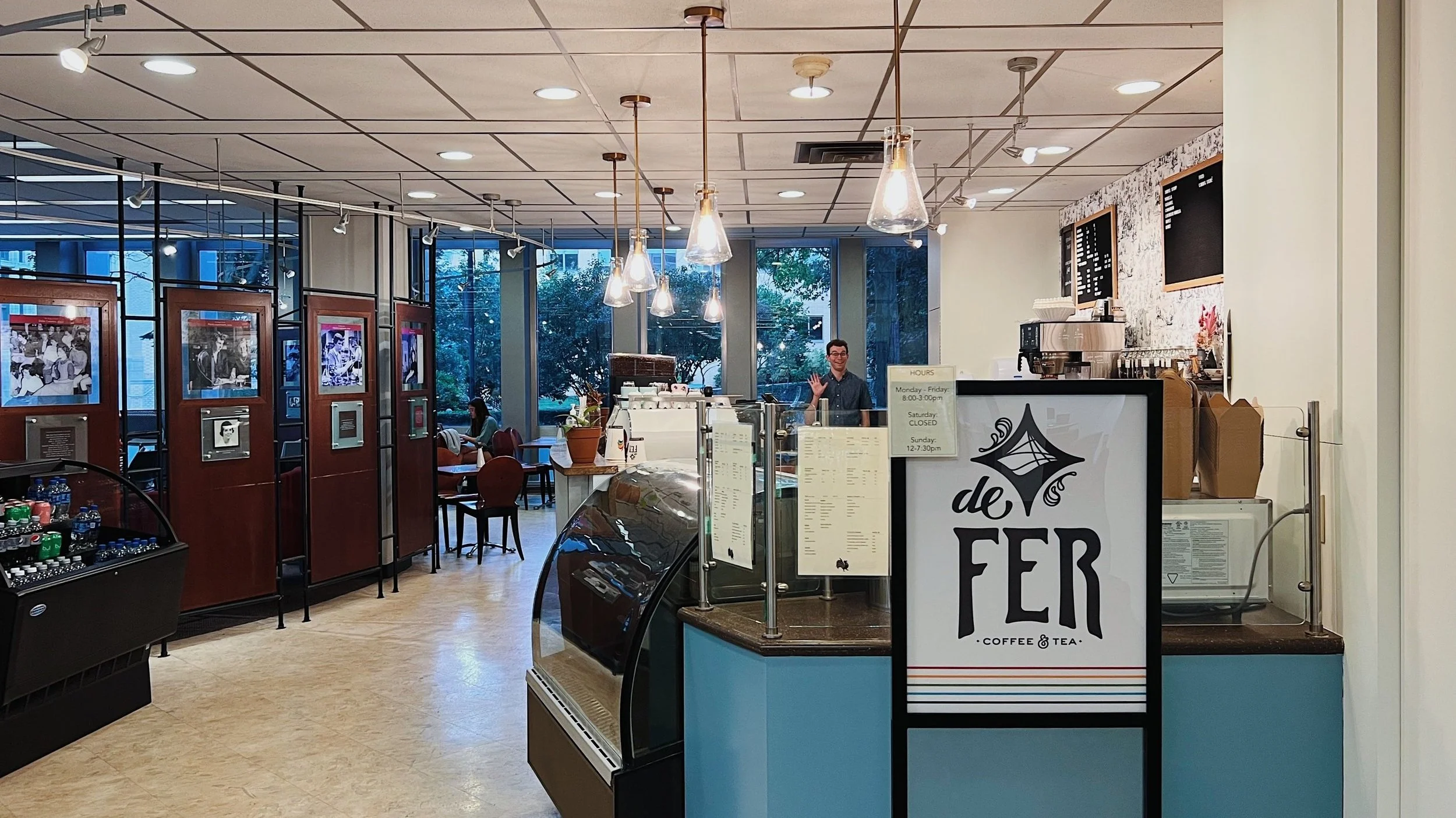 CMU Coffee Shop at Hunt Library - De Fer Coffee & Tea — De Fer Coffee & Tea