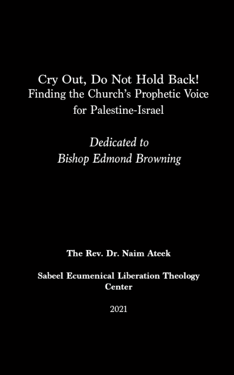 Cry Out, Do Not Hold Back! Finding the Church's Prophetic Voice for ...