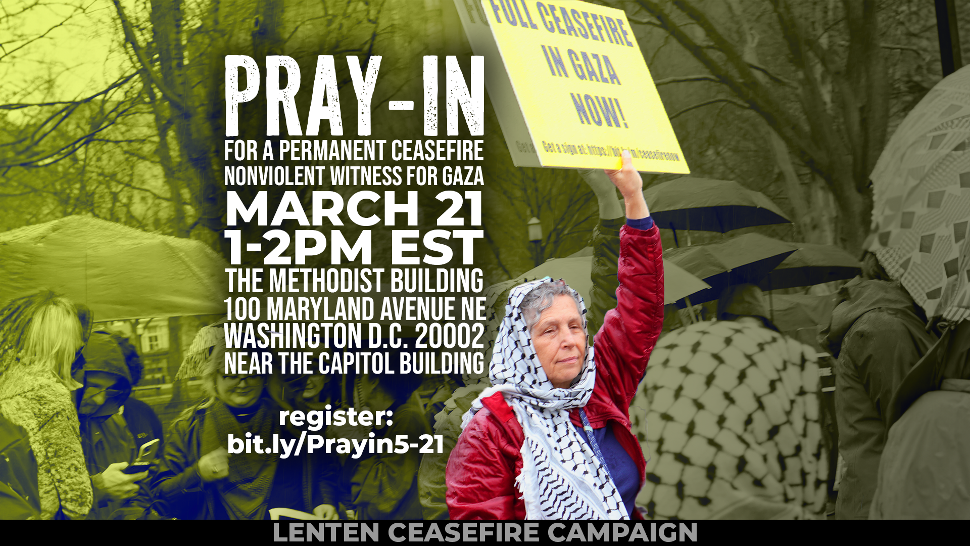 Immediate Release - Pray-in for a Permanent Ceasefire: A Nonviolent ...