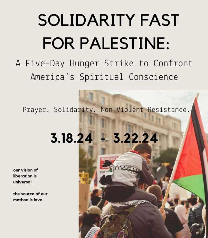 Solidarity Fast for Palestine — Friends of Sabeel North America