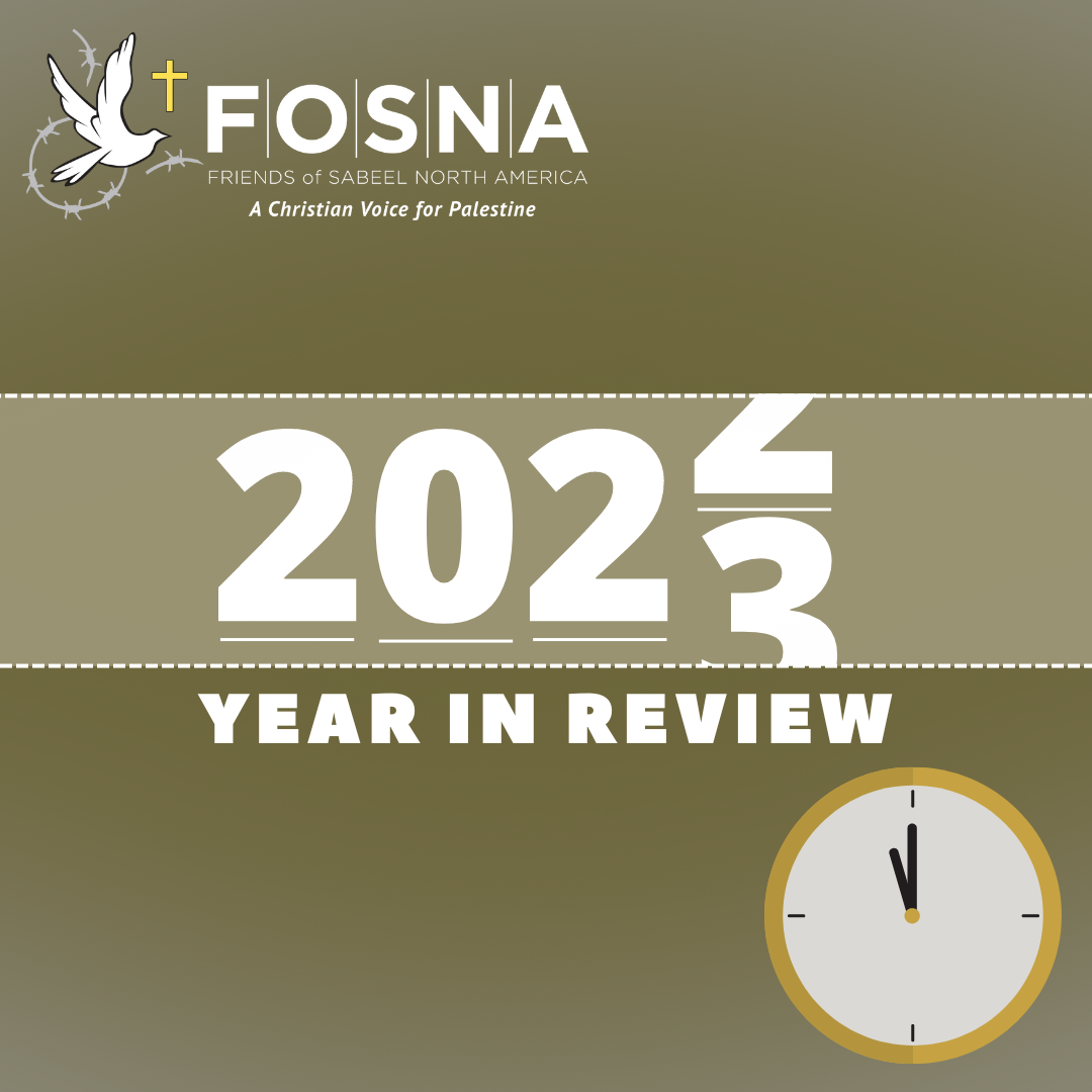 2022—The Year That Was — Friends of Sabeel North America