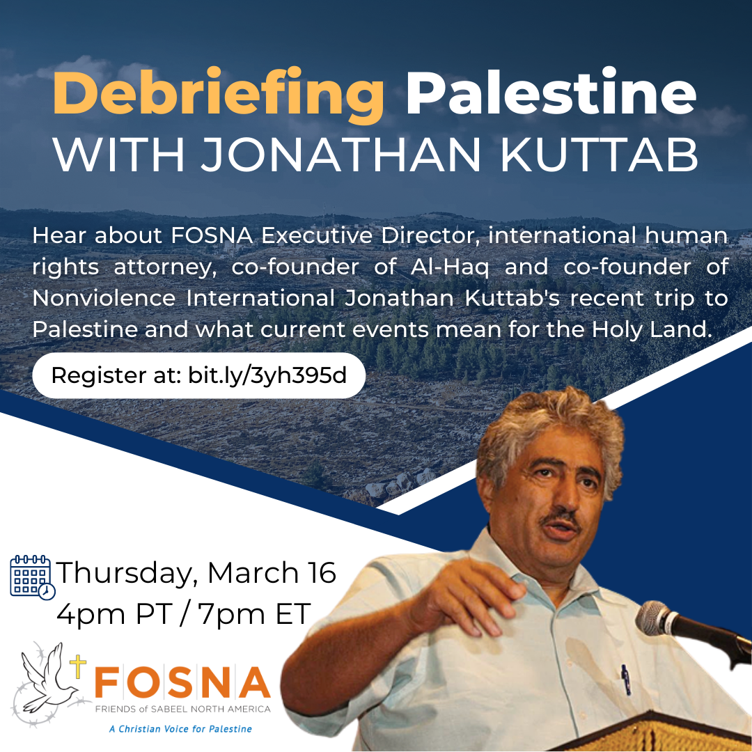 Prophecy vs. the Prophetic: A Mid-Lenten Reflection — Friends of Sabeel ...