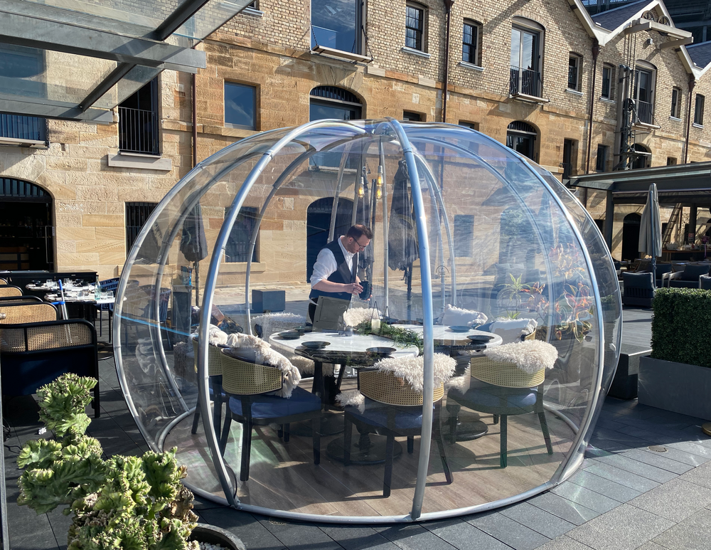 Dining Dome & Igloo Hire VIVID Sydney, Melbourne, Canberra, Adelaide ...