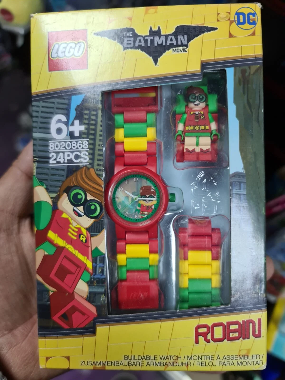 LEGO The Batman Movie Robin Minifigure Buildable Watch Model 8020868 ...