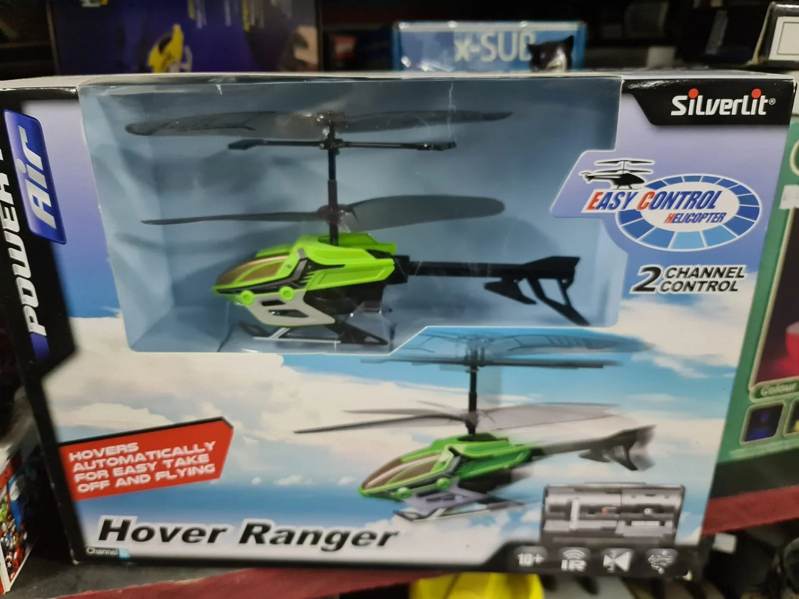 Silverlit Hover Ranger Power In 2 Channel Remote Control Helicopter ...