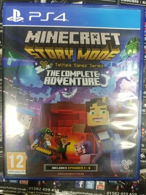 Minecraft Story Mode The Complete Adventure Video Game — ACE TECH