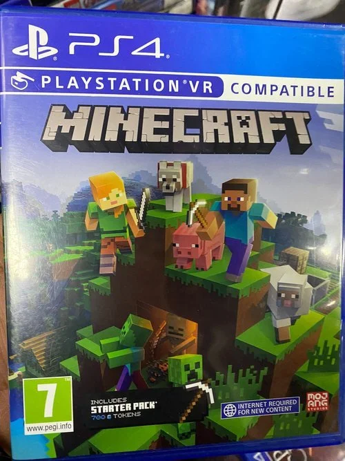 Minecraft vr for ps4 online