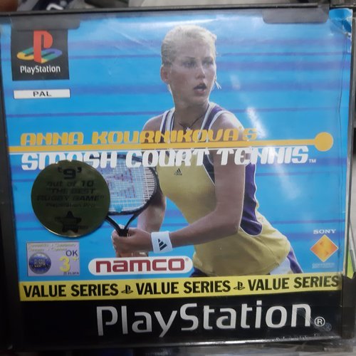 Anna Kournikova's Smash Court Tennis Sony PS1 Video Game — ACE TECH