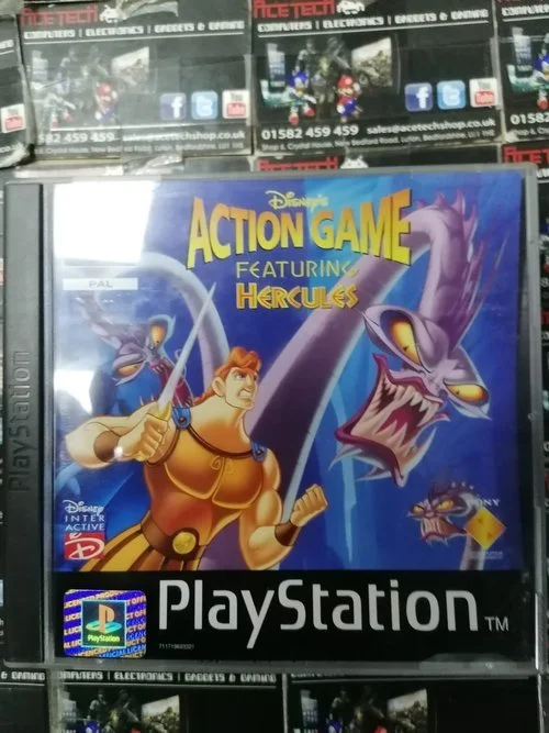 Disney's Action Featuring Hercules Sony PS1 Video Game — ACE TECH