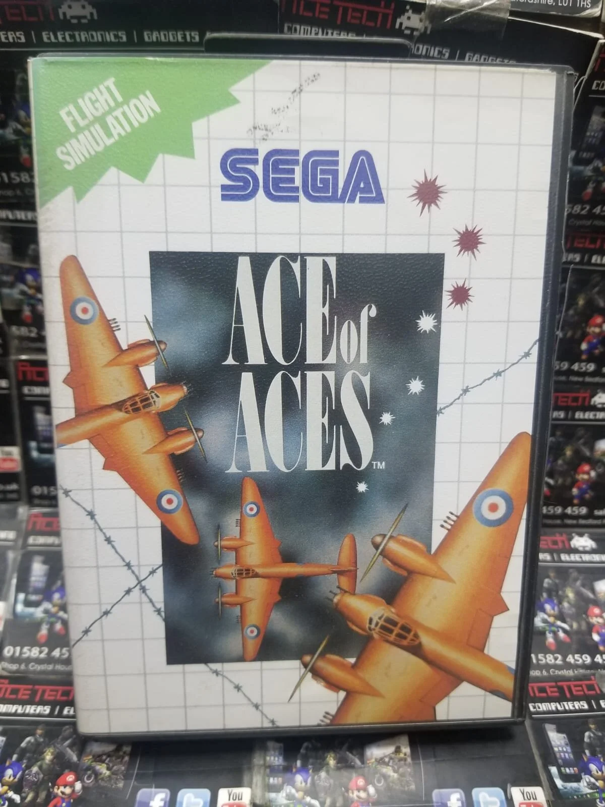 Sega Master System Boxed Games ALL — ACE TECH