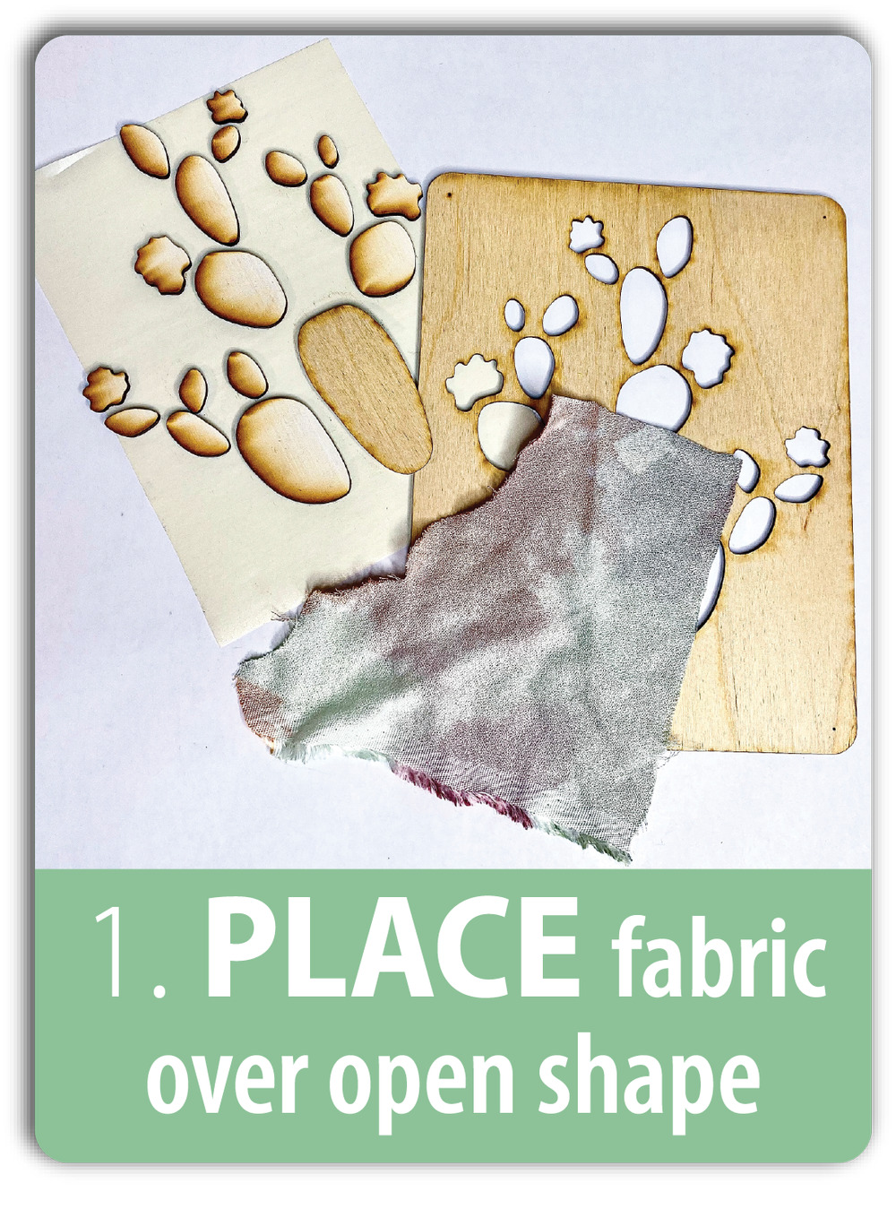 Picto Kits | DIY fabric and wood art kits | easy art for kids and ...