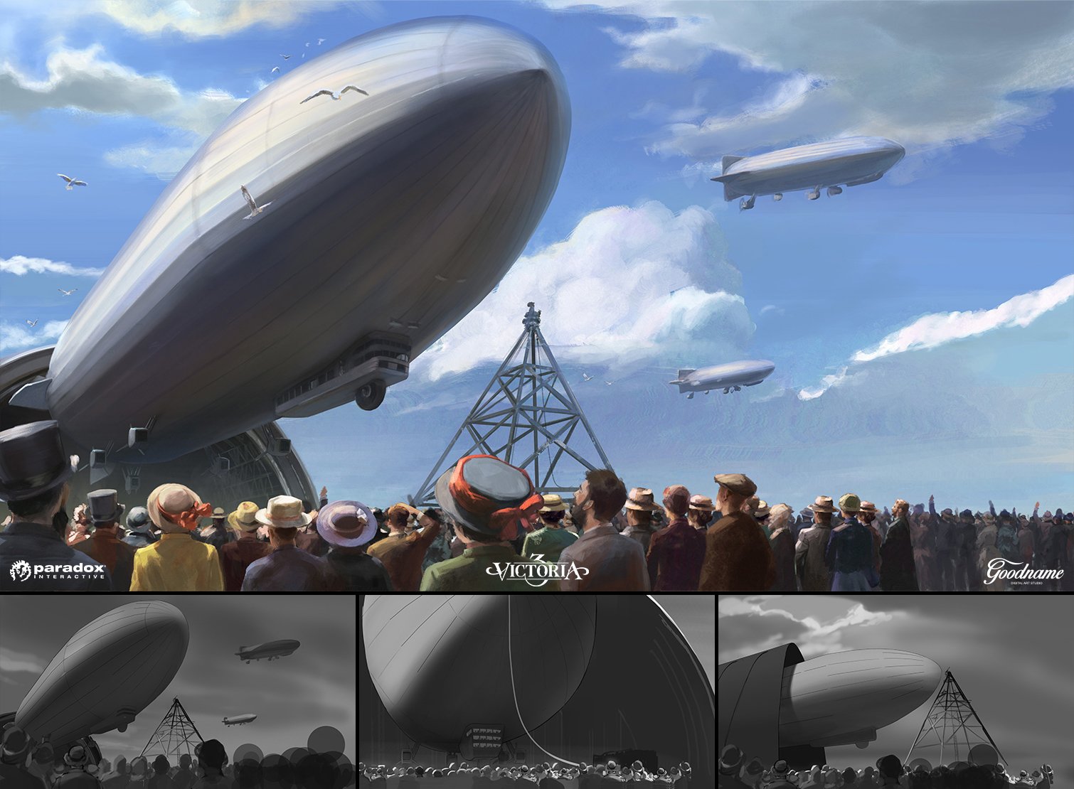 Victoria 3 - Illustrations — Art Outsourcing Studio | Goodname