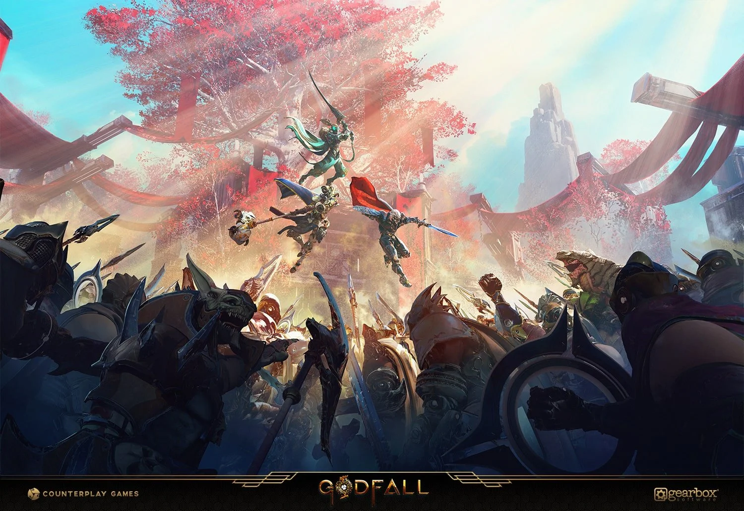 Godfall - Key Art Illustrations — Art Outsourcing Studio | Goodname