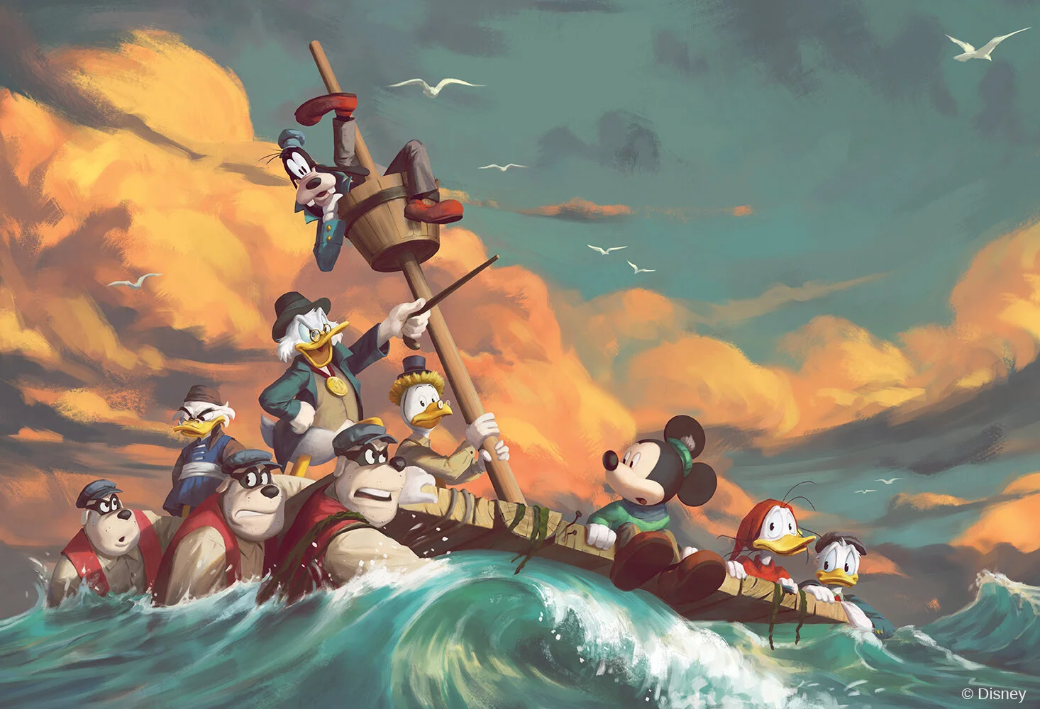 Disney Publishing - Moby Dick — Art Outsourcing Studio | Goodname