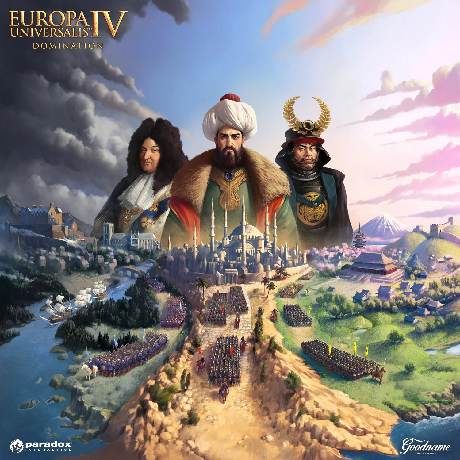 Europa Universalis IV: Domination – Key Art — Art Outsourcing Studio ...