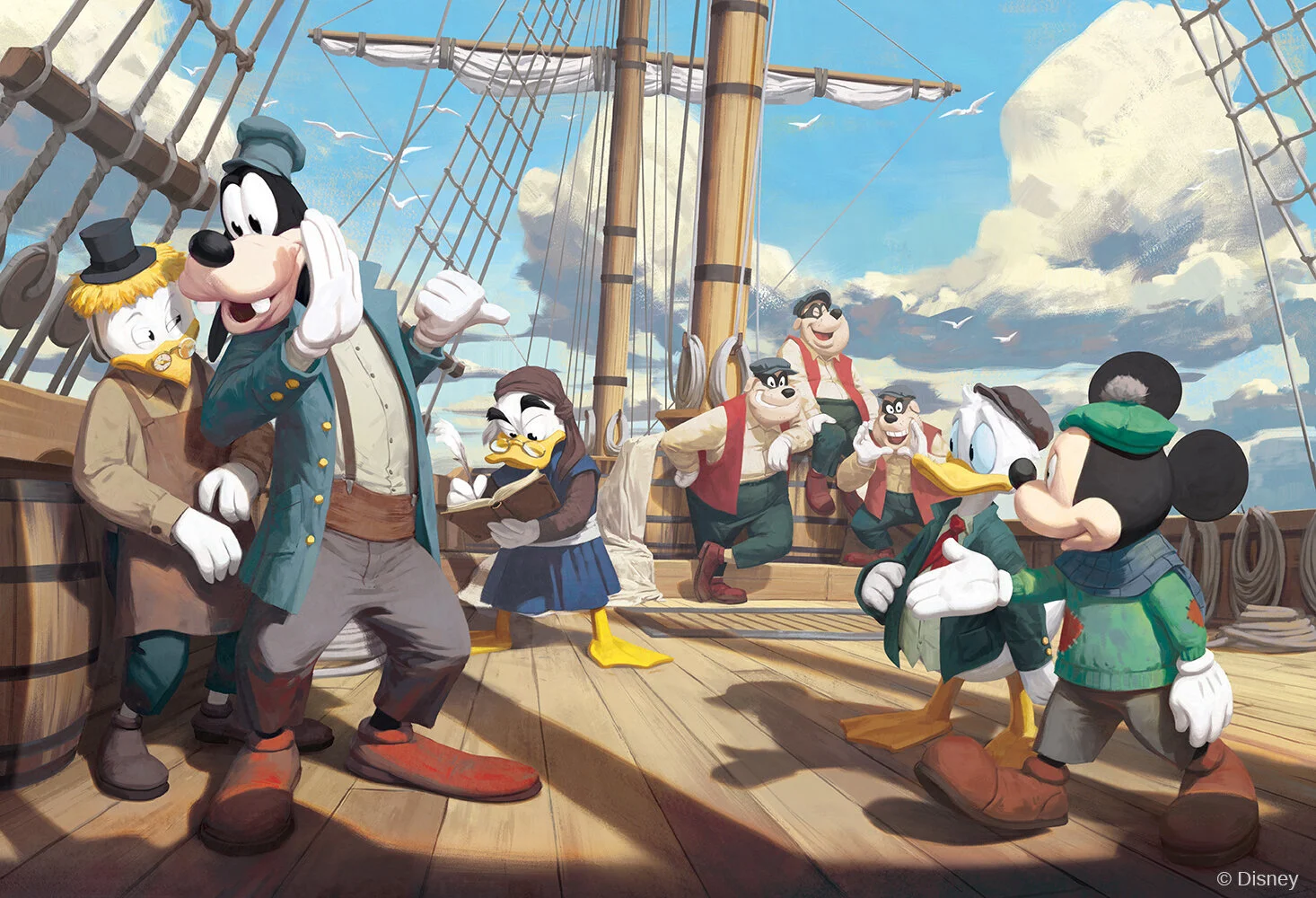 Disney Publishing - Moby Dick — Art Outsourcing Studio | Goodname