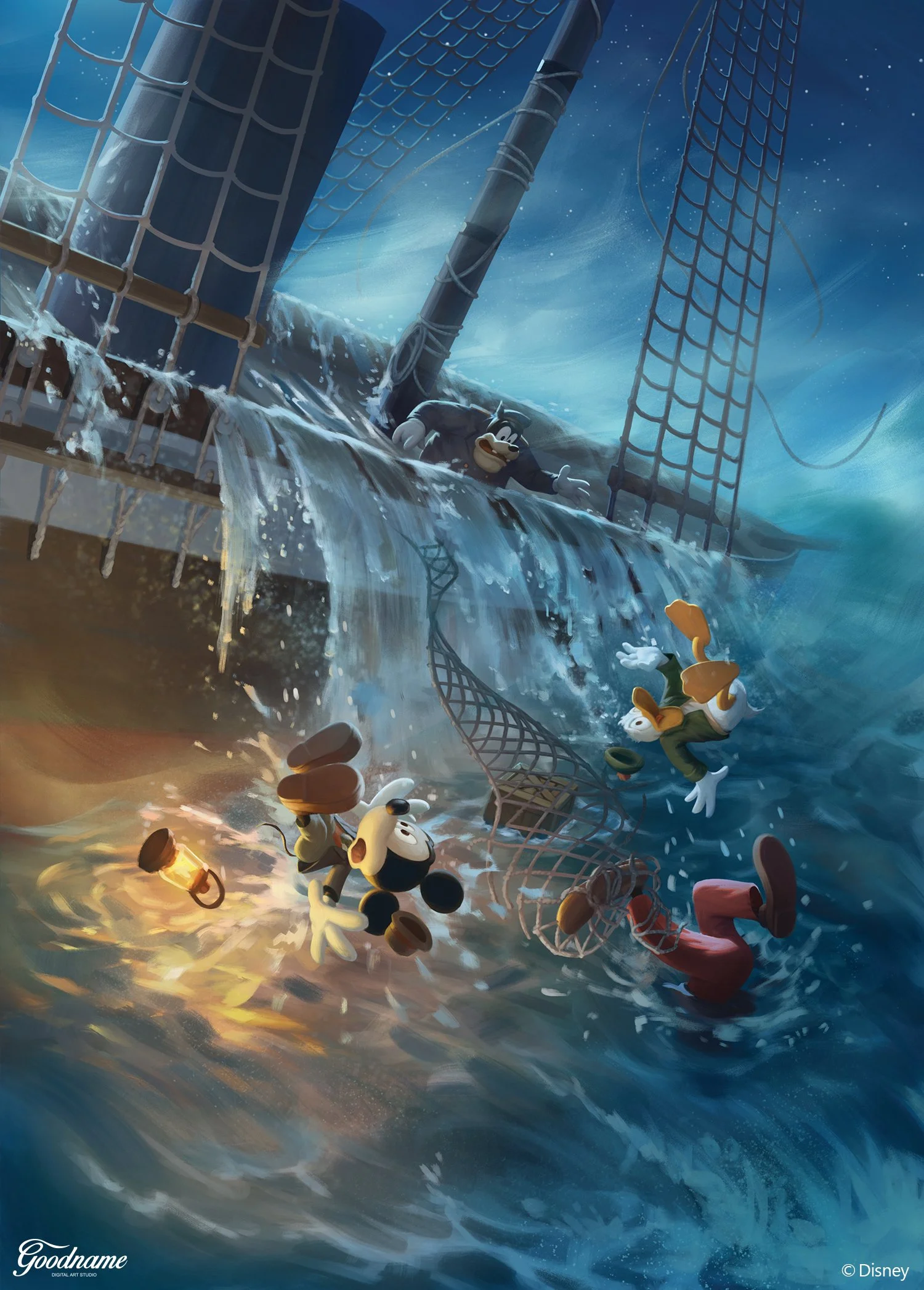 Disney Publishing - 20000 Leagues under the sea — Art Outsourcing ...