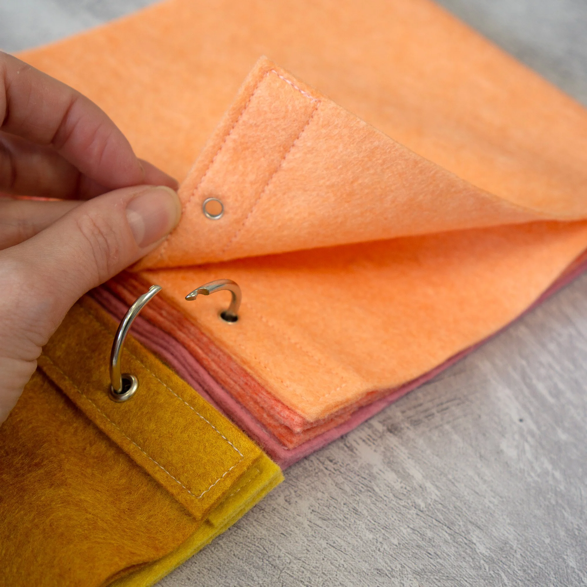 Blank Fabric Sketchbook - Large Linen — Stitchbook Studio