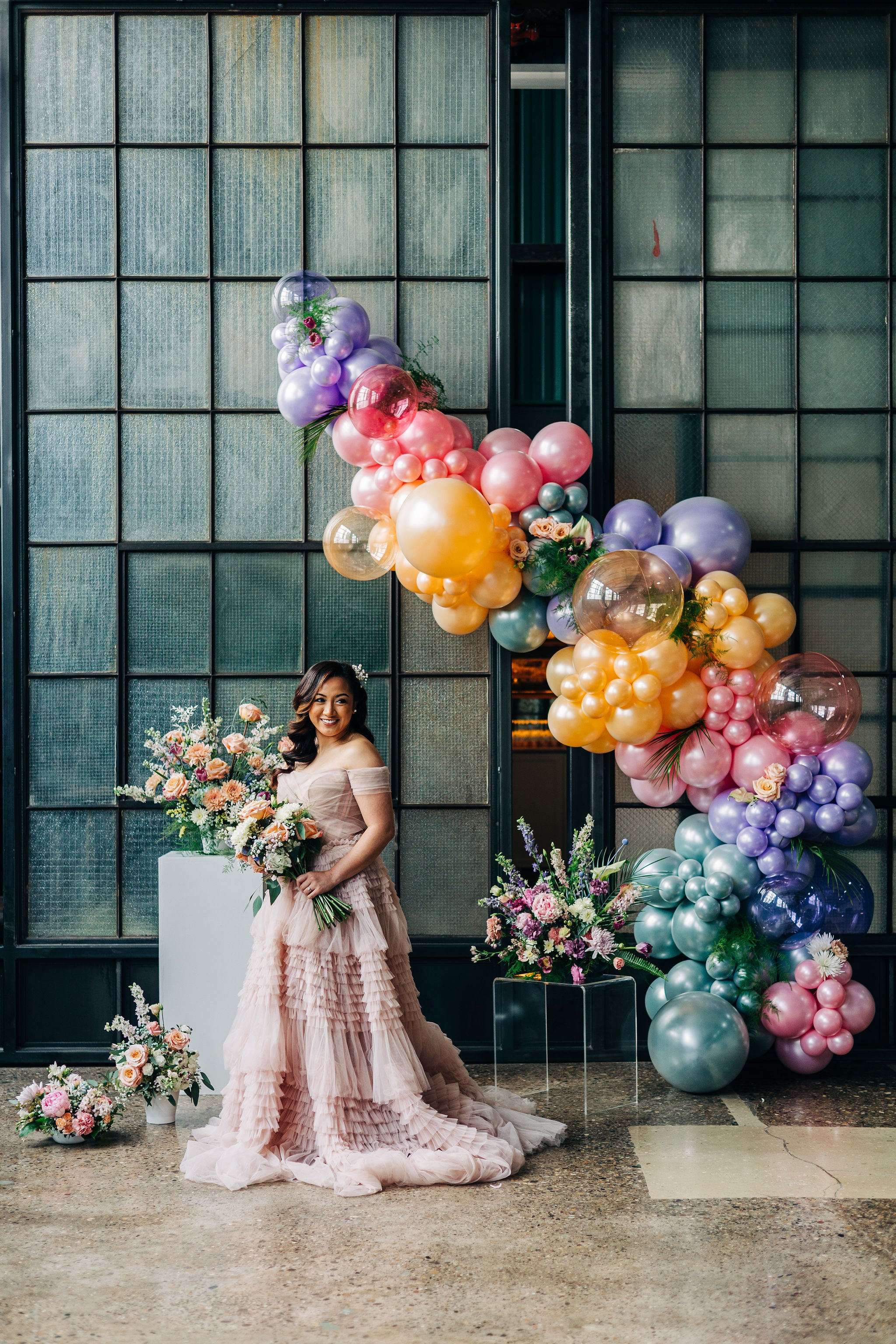 Custom Installs — Charming Garlands Balloons