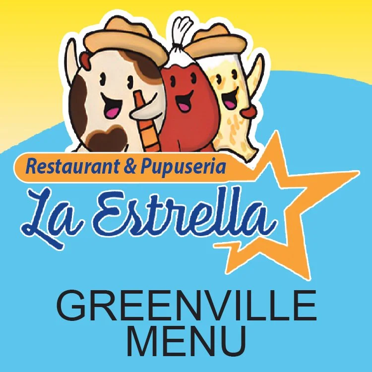 Menu — Pupuseria La Estrella