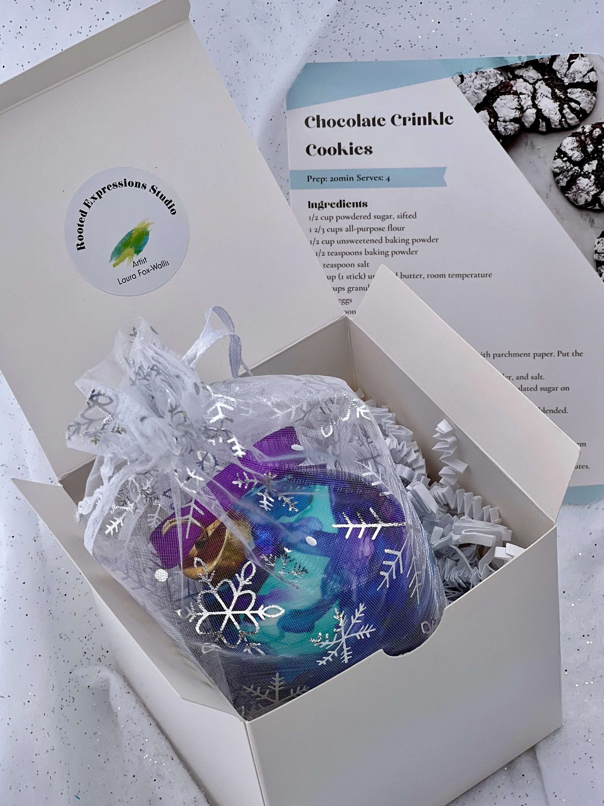 Ralphie Bauble Ornament — Rooted Expressions Studio