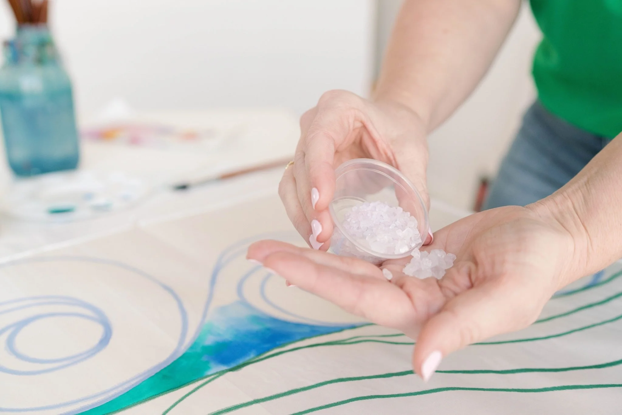Silk Painting 101: The Marker Resist Method an online course with silk ...
