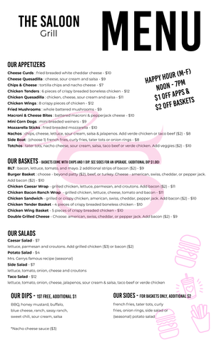 GRILL — THE SALOON MN