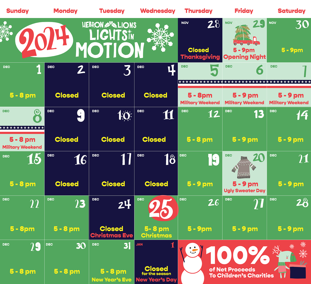 Hebron Lions Lights in Motion