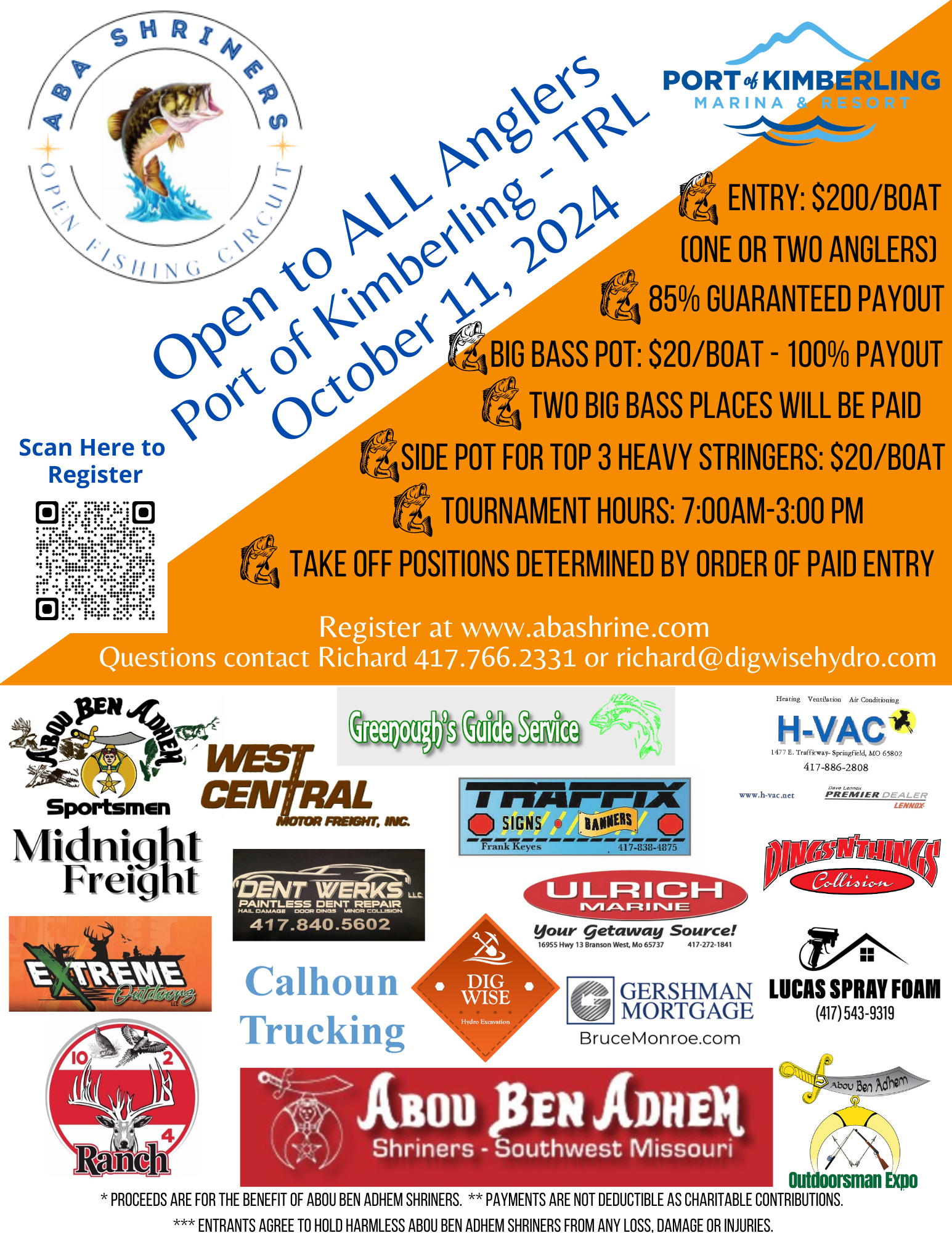 ABA Open Fishing Circuit — Abou Ben Adhem Shriners