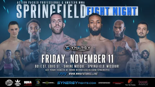 Synergy FC 3: Springfield Fight Night — Abou Ben Adhem Shriners