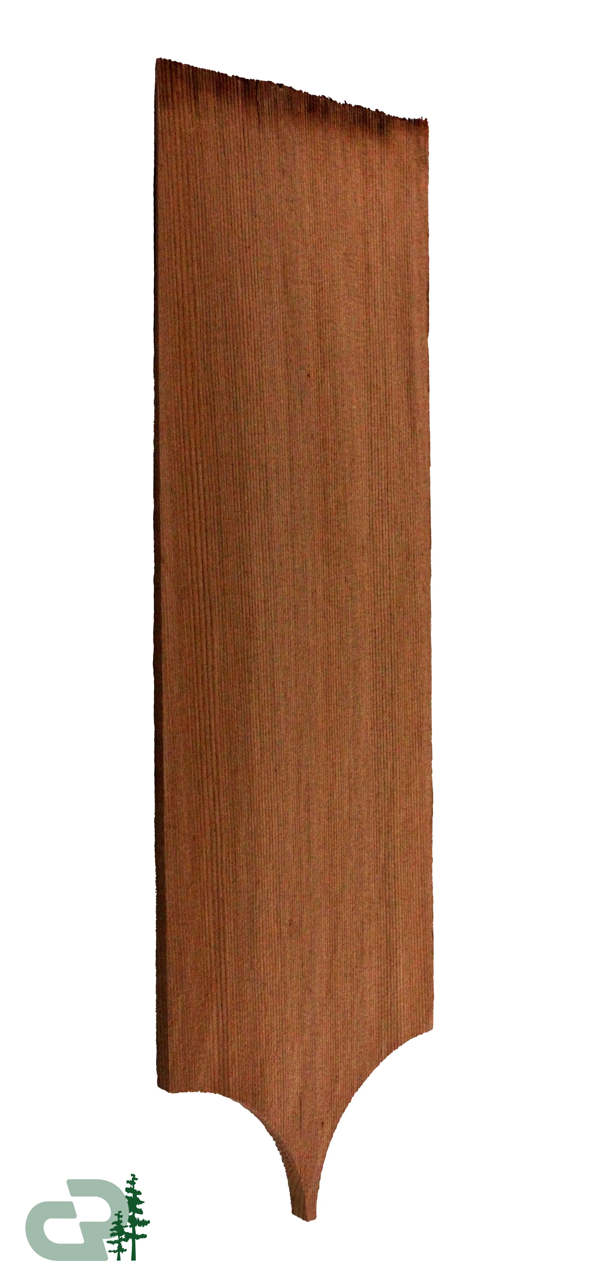 18" Western Red Cedar Grooved Natural Shingle — Craft Shingles