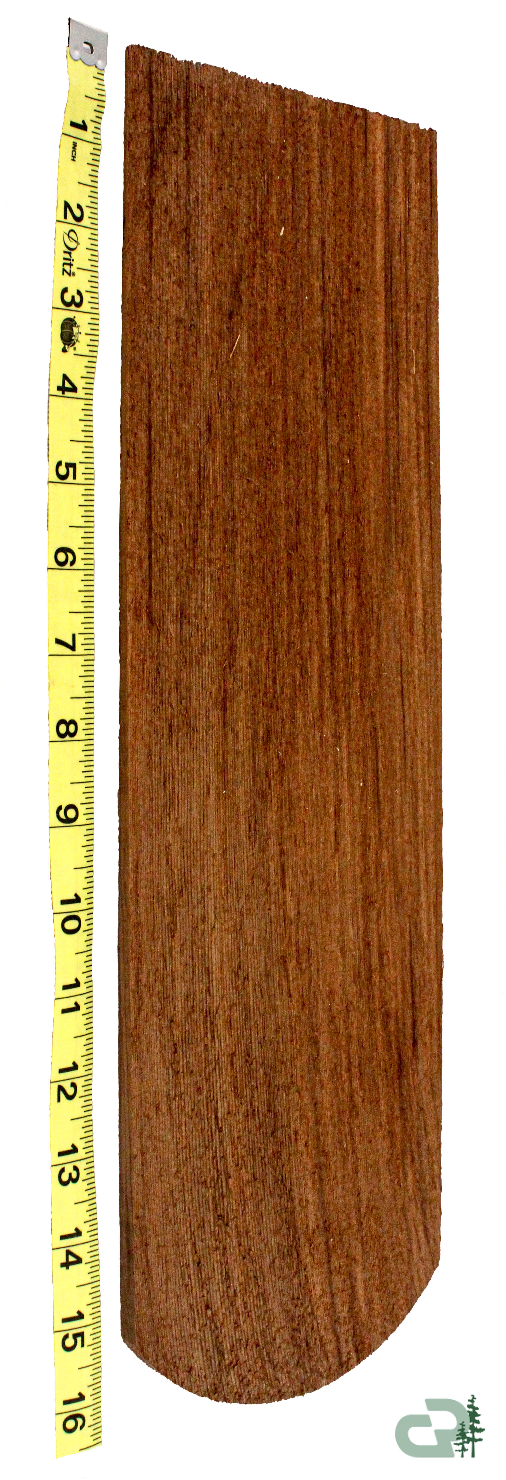 18" Western Red Cedar Grooved Natural Shingle — Craft Shingles