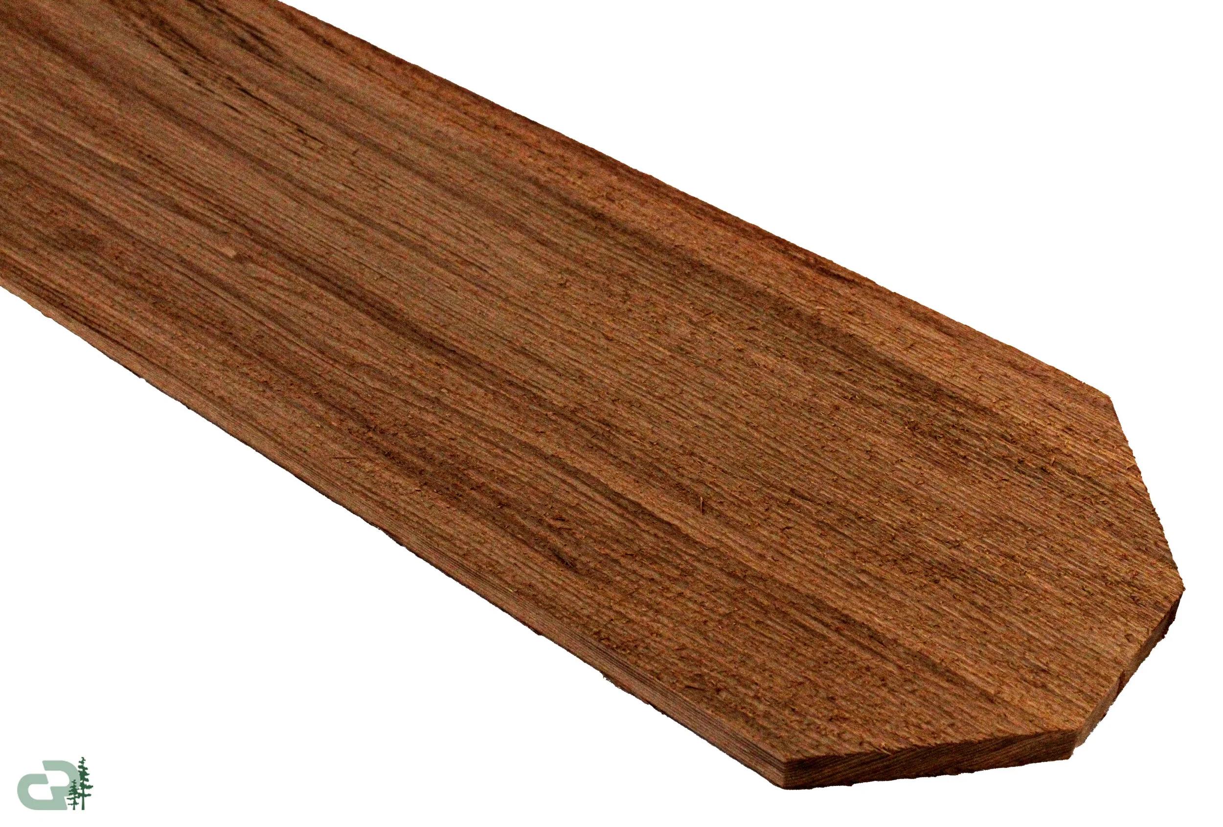 18" Western Red Cedar Grooved Natural Shingle — Craft Shingles
