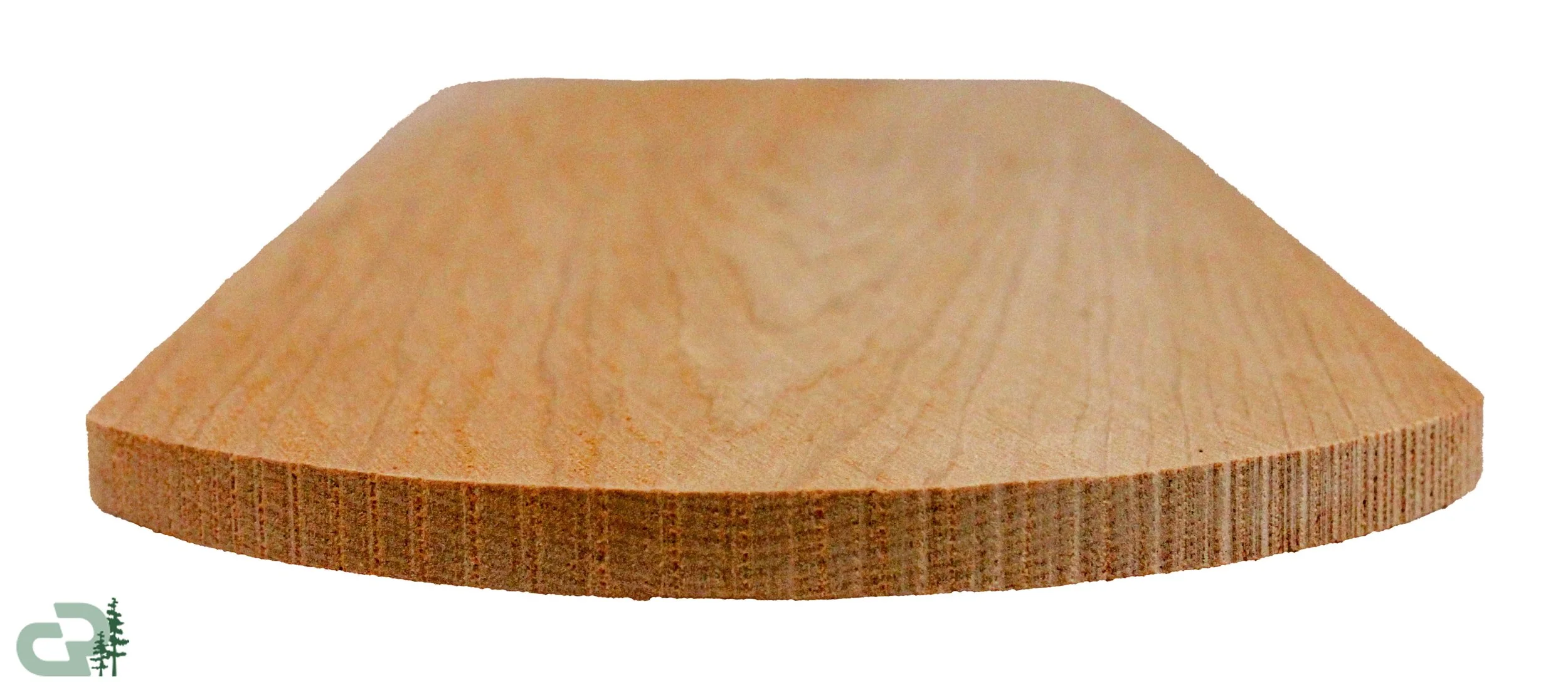 16" Maibec Eastern White Victorian Fish Scale Shingle — Craft Shingles