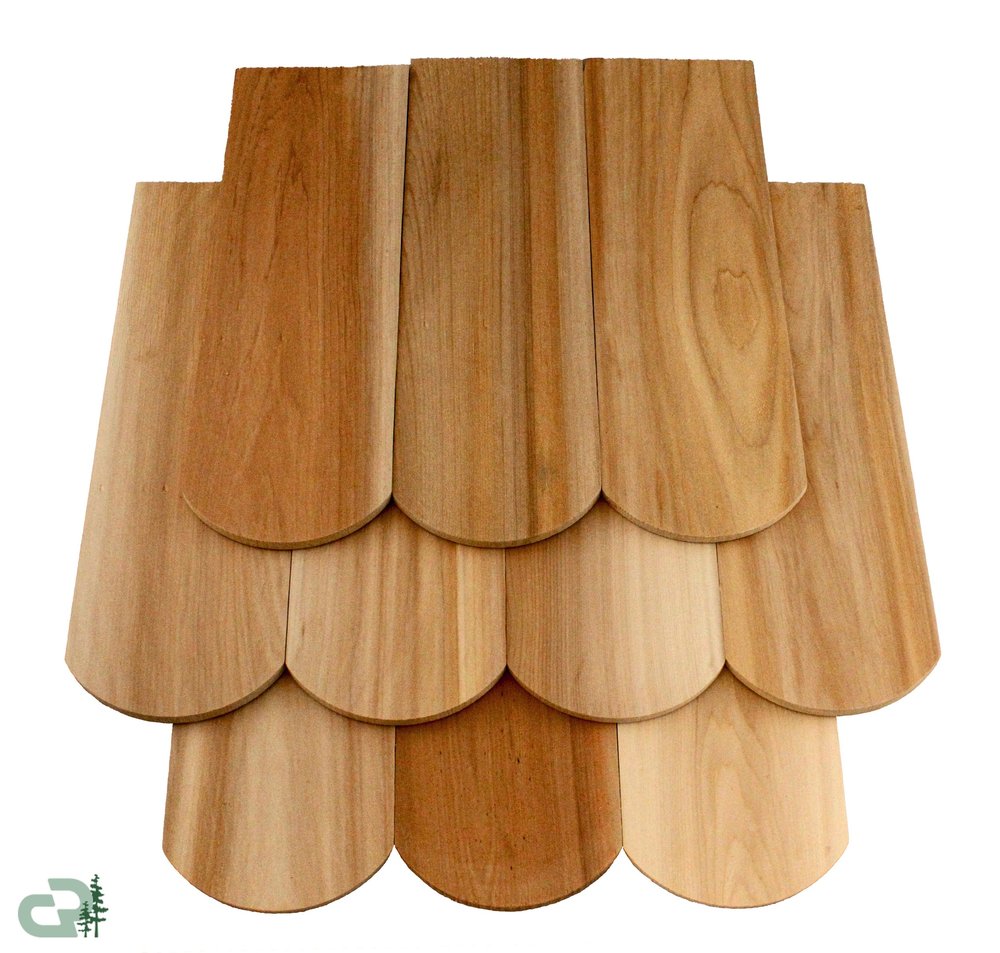16" Maibec Eastern White Cedar Natural Shingle — Craft Shingles | The ...
