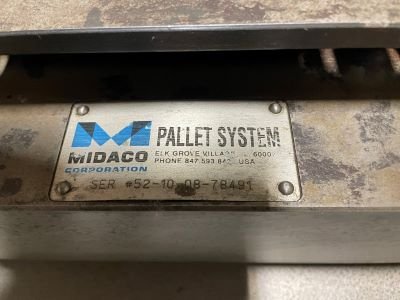 Midaco Pallet Changer for Sale — Amco Manufacturing CNC Machine Shop